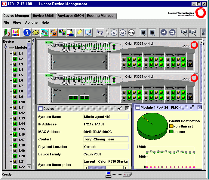 MIMIC - SNMP AGENT SIMULATION APPLICATIONS